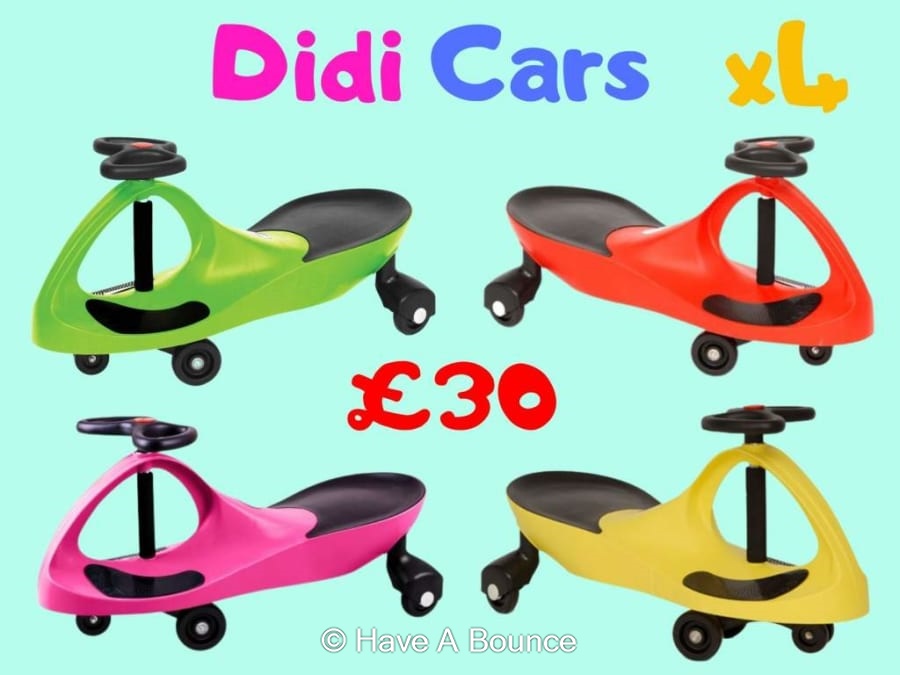 Didi Cars x6 - Bouncy Castle & Soft Play Hire in Surrey, Guildford ...
