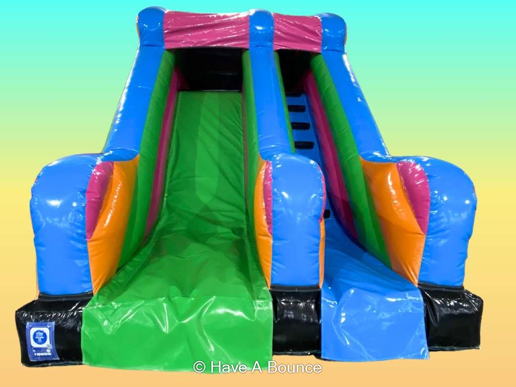 Inflatable Slide 8ft Platform - Bouncy Castle hire & Soft Play hire in ...