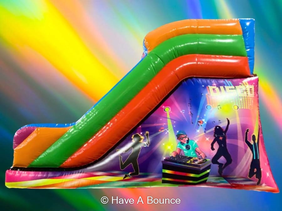 Inflatable Slide 8ft Platform - Bouncy Castle hire & Soft Play hire in ...