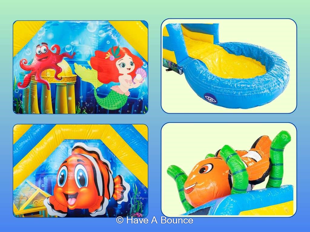 Inflatable Slide 5ft Platform (7x7ft Ball Pool optional) - Bouncy ...