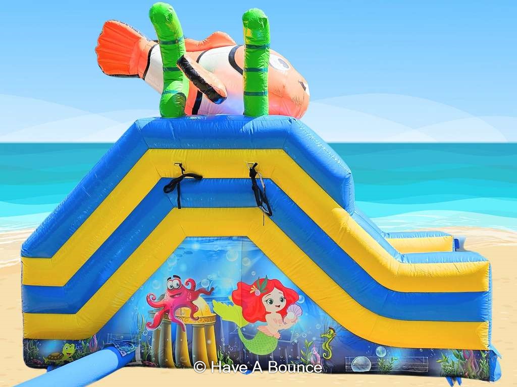 Inflatable Slide 5ft Platform (7x7ft Ball Pool optional) - Bouncy ...