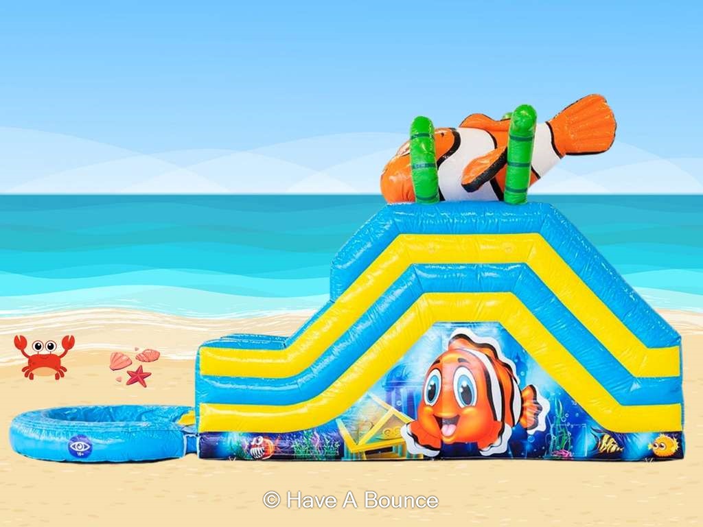 Inflatable Slide 5ft Platform (7x7ft Ball Pool optional) - Bouncy ...