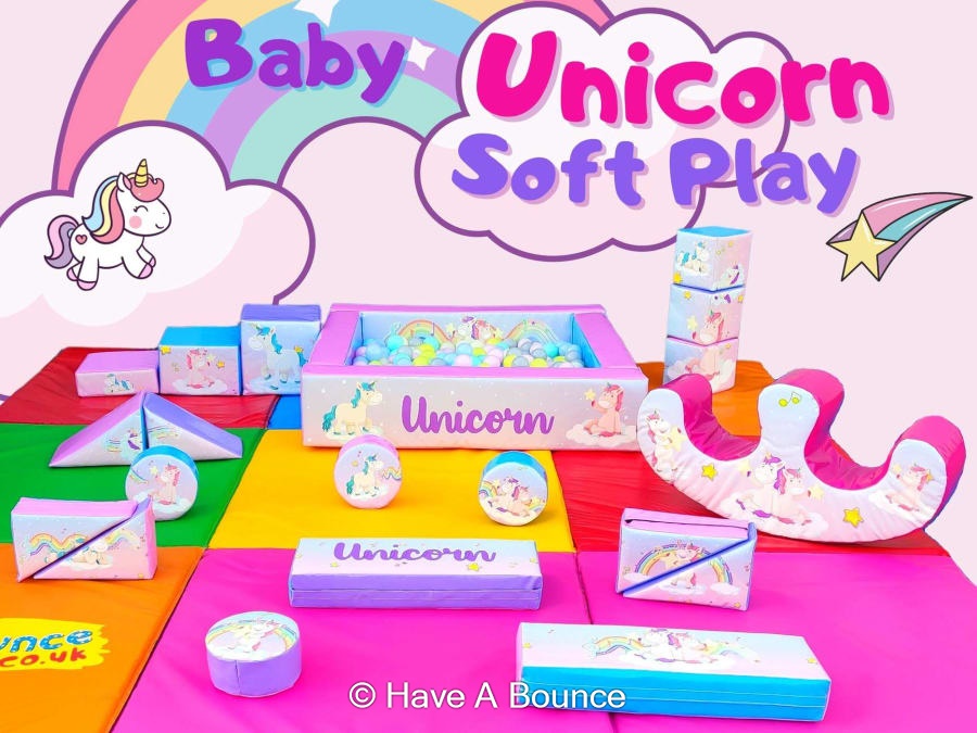 Soft Play and Ball Pit Baby Unicorn 20 - Bouncy Castle hire & Soft Play ...