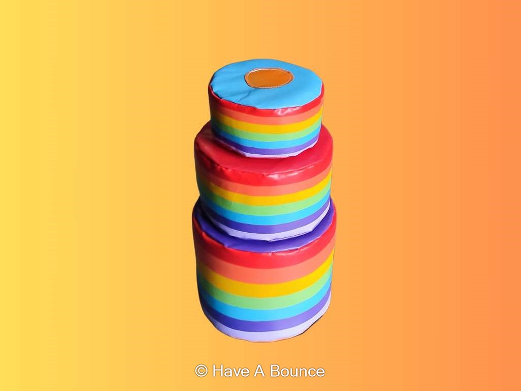 Soft Play Toy Cylinders x3 - Bouncy Castle hire & Soft Play hire in ...