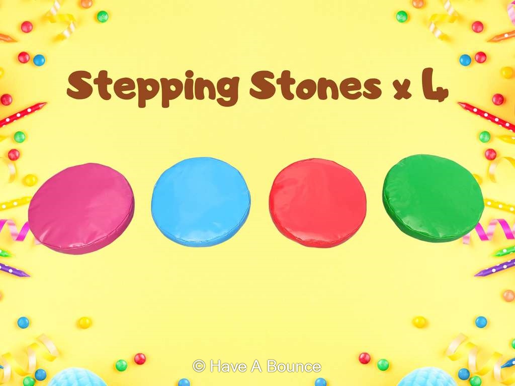 Soft Play Toy Stepping Stones x4 - Bouncy Castle hire & Soft Play hire ...