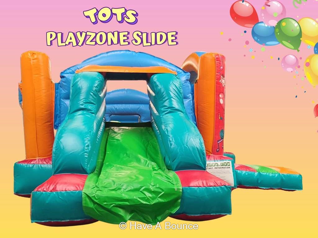 Tots Playzone Bouncy Castle Combo with Pop-ups and Ball Pit 12x20ft - Bouncy Castle hire & Soft ...